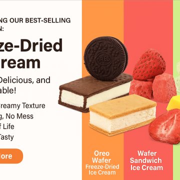 Best - Selling Innovation: Freeze - Dried Ice Cream for Sale - From ...